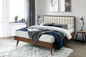 HALMAR, SOLOMO čalouněná postel 160x200 cm