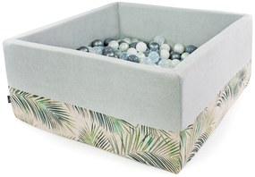 Ajababy Bazének Spring collection grey + 200 míčků