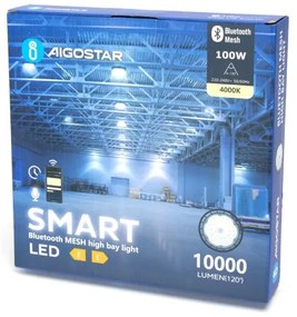 Aigostar - LED Venkovní svítidlo MESH high bay LED/100W/230V 4000K IP65