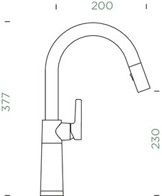 Dřezová baterie Schock SC-520 Silverstone