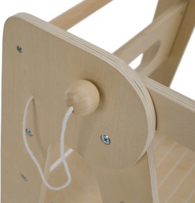 Montessori skládací učící věž LIVI - přírodní