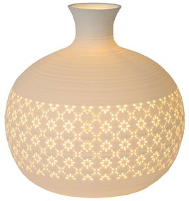 Lucide 13534/19/31 stolní lampa Tiesse, bílá, E14, 19,2cm