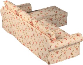 Potah na pohovku IKEA Ektorp 2-místná s lenoškou barva vícebarevná látka vzorované