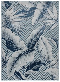 Hans Home | Kusový koberec Botanic 65242 Feathers aqua – na ven i na doma - 157x220