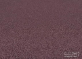 Breno Metrážový koberec LIBERTY 45 fialový, šíře 400 cm, Fialová
