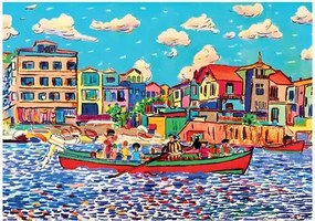 MAGNOLIA Puzzle Výlet lodí / 1000 dílků / 68 x 48 cm
