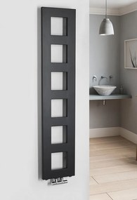 Sapho Sapho, BLOCK topné těleso 280x1330 mm, černá matná, IR181