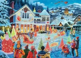 Ravensburger Vánoční dům / 1000 dílků / od 14 let