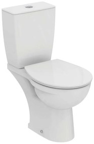 Ideal Standard Eurovit - WC kombi se sedátkem, zadní odpad, bílá W328801