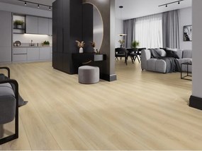 Mexen Kinston vinylové panely 1240 x 182 mm SPC 6,5 mm, podložka IXPE 1,5 mm, 4 V-Fuga, Dub - F1057-1240-182-505-4V1-01