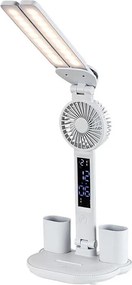 Rabalux 74030 - LED Stm stolní lampa s ventilátorem NOVILO LED/7W/5V