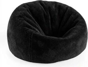 Sablio Sedací vak Cocoon SOFTY - Midnight Black - 115 x 75 x 45 cm