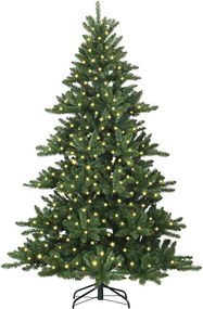 Umělý Skládací Vánoční Strom Zelená 210 cm PVC a ocel 3397675