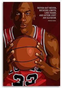 Gario Obraz na plátně Michael Jordan - Nikita Abakumov Rozměry: 40 x 60 cm