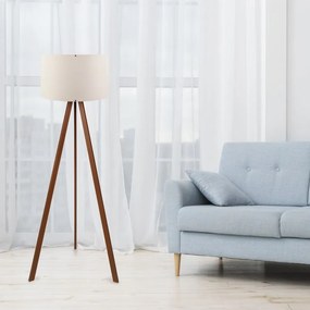 Stojací lampa SCANDINAVIA, 140 x 38 cm, bílá