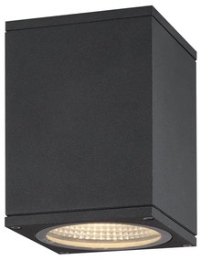 SLV 1003420 Enola Square S, venkovní stropní svítidlo, LED 9W 3000/4000K, antracit, rozměr 8,6x8,6cm, IP65