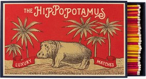 Designové zápalky Hippopotamus