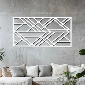 dřevo života Dřevěný panel GATSBY IV Rozměry (cm): 40x80, Barevný vzor: Bílá