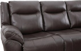 FALCO Sedací souprava Komfort – pravá kůže a elektrický relax
