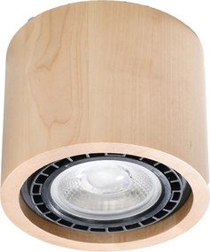 Sollux Lighting Plafond BASIC 1 přírodní dřevo