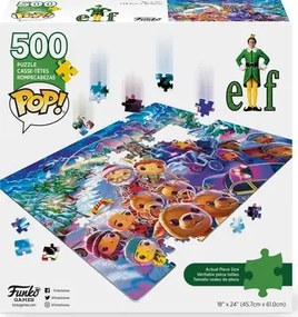 FUNKO GAMES Puzzle POP! Vánoční skřítek / 500 dílků