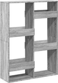 Knihovna šedá sonoma 100 x 33 x 135 cm kompozitní dřevo 3309389