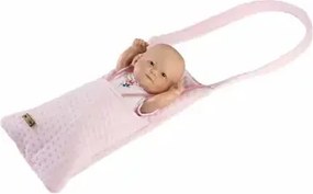 Guca 946 NEW BORN HOLČIČKA - realistická panenka miminko s celovinylov