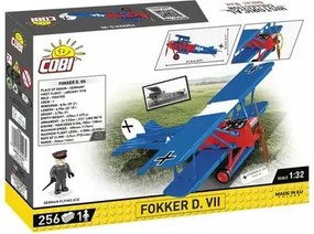 COBI 2994 Great War Fokker D VII / 255 kostek / 1 figurka / 1:32 / od