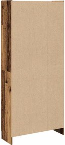 Skříň old wood 82,5 x 30,5 x 185 cm kompozitní dřevo 3318720