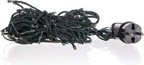 Světelný řetěz teplé bílé světlo 120 LED, 9 + 3 m