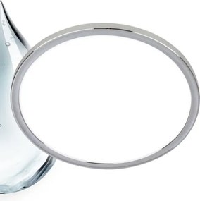 LED svítidlo BRILONER Pulap průměr 29,3cm 18W IP54 neutrální bílá chrom 3872018