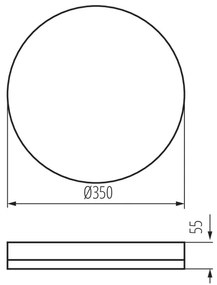 Kanlux 37301 - LED Technické svítidlo se senzorem IPER LED/35W/230V IK10 IP65 kulatý