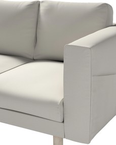 Potah na pohovku IKEA Norsborg 3-místná barva šedá látka pletený vzor