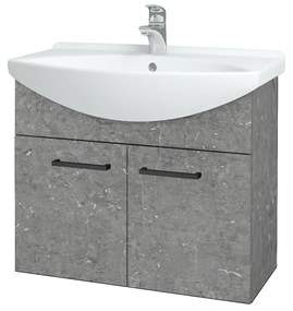 Dřevojas Koupelnová skříň TAKE IT SZD2 75 Varianta: N03 Graphite / Úchytka T02 / N03 Graphite