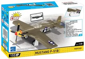 COBI 5869 II WW Mustang P-51B, 1:48, 155 k