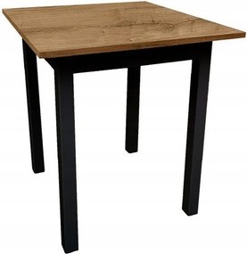 Dede Kuchyňský stůl MINI 90 x 60 cm - dub přírodní / černá