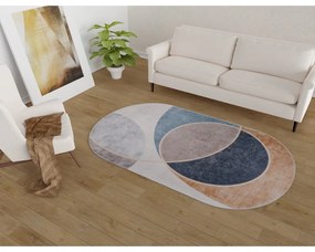 Pratelný koberec 60x100 cm Oval – Vitaus