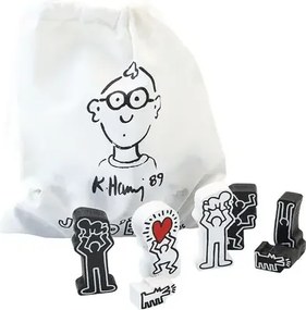 Vilac Moderní dřevěné šachy Keith Haring / od 6 let