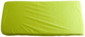 Kaarsgaren 2v1 Zelené prostěradlo 160x200cm a chránič matrace