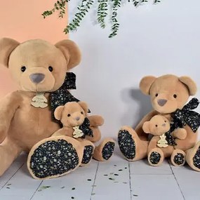 Doudou Histoire d´Ours Plyšový kamarád světle hnědý medvídek 25 cm / o
