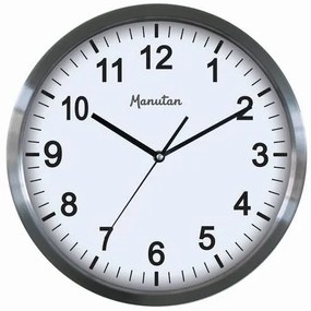 Manutan Expert  Analogové hodiny Q6 Manutan, autonomní quartz, průměr 34 cm