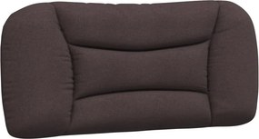 Postel s matrací Hvar tmavě hnědá 90 x 200 cm textil 3208509