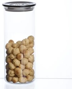 SIMAX NÁDOBA NA POTRAVINY S ČERNÝM VÍKEM 1400ML