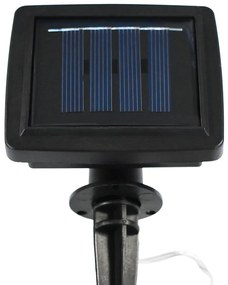 Solární LED světelný řetěz Micro, 15m