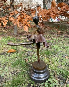 Vídeňský bronz socha soška - Balerína 5