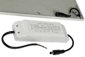 ECOLIGHT LED panel přisazený D0192 - 60 x 60cm - 60W - 5500Lm - studená bílá