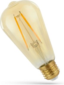 Spectrum LED Spectrum Edison, LED žárovka E-27, 230V, 5W, 500lm, 2400K, 14077, OSW-05702