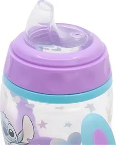 STOR Hrneček s oušky a silikonovým náustkem 270 ml Stitch / Dětský hrn