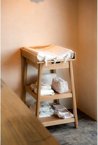 Přebalovací pult z dubového dřeva v přírodní barvě Woods – Vipack