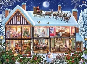Ravensburger Puzzle Vánoce doma XXL / 100 dílků / od 6 let